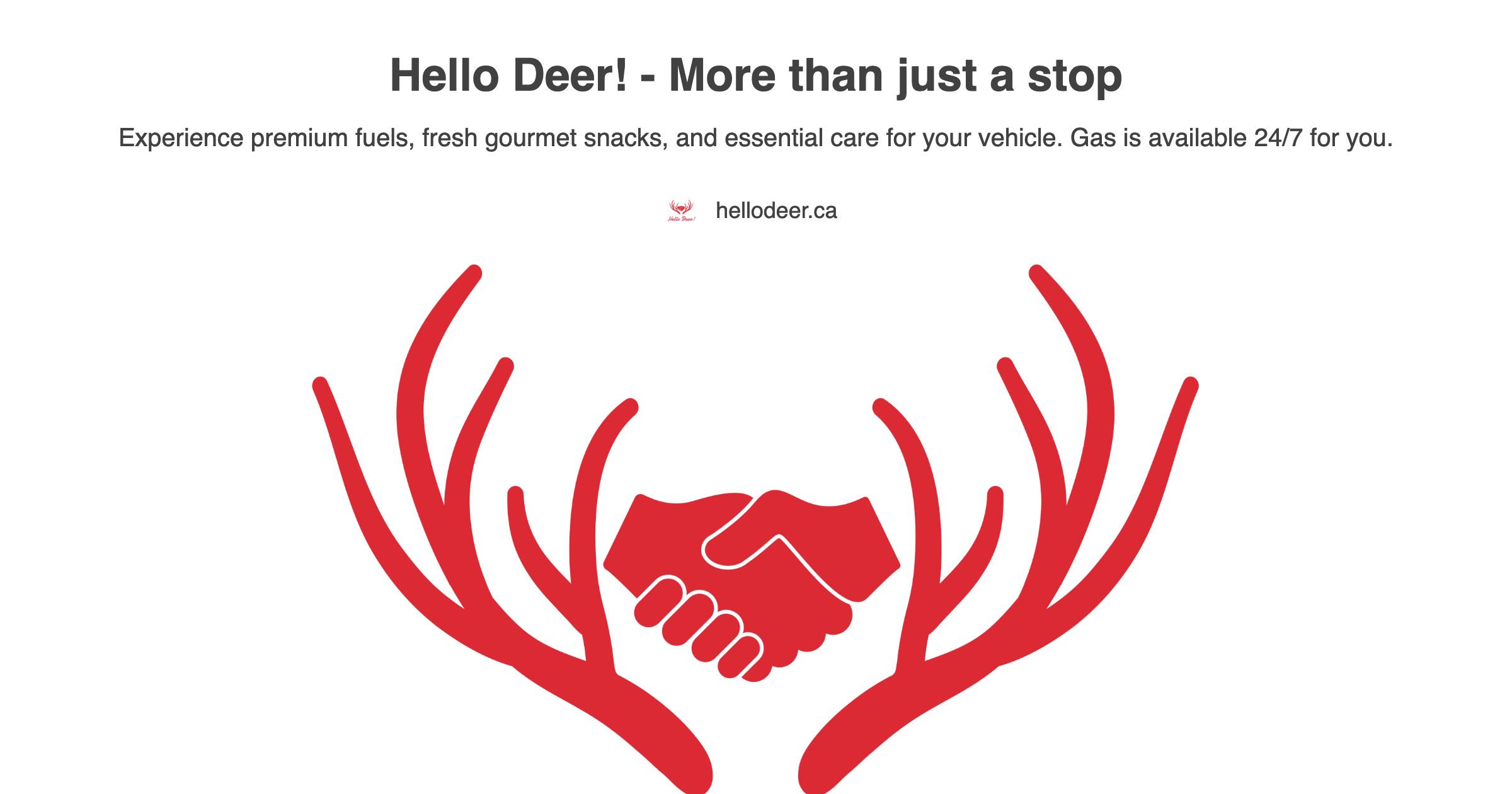 Hello Deer! Gas Station & Convenience Store | Red Deer, AB